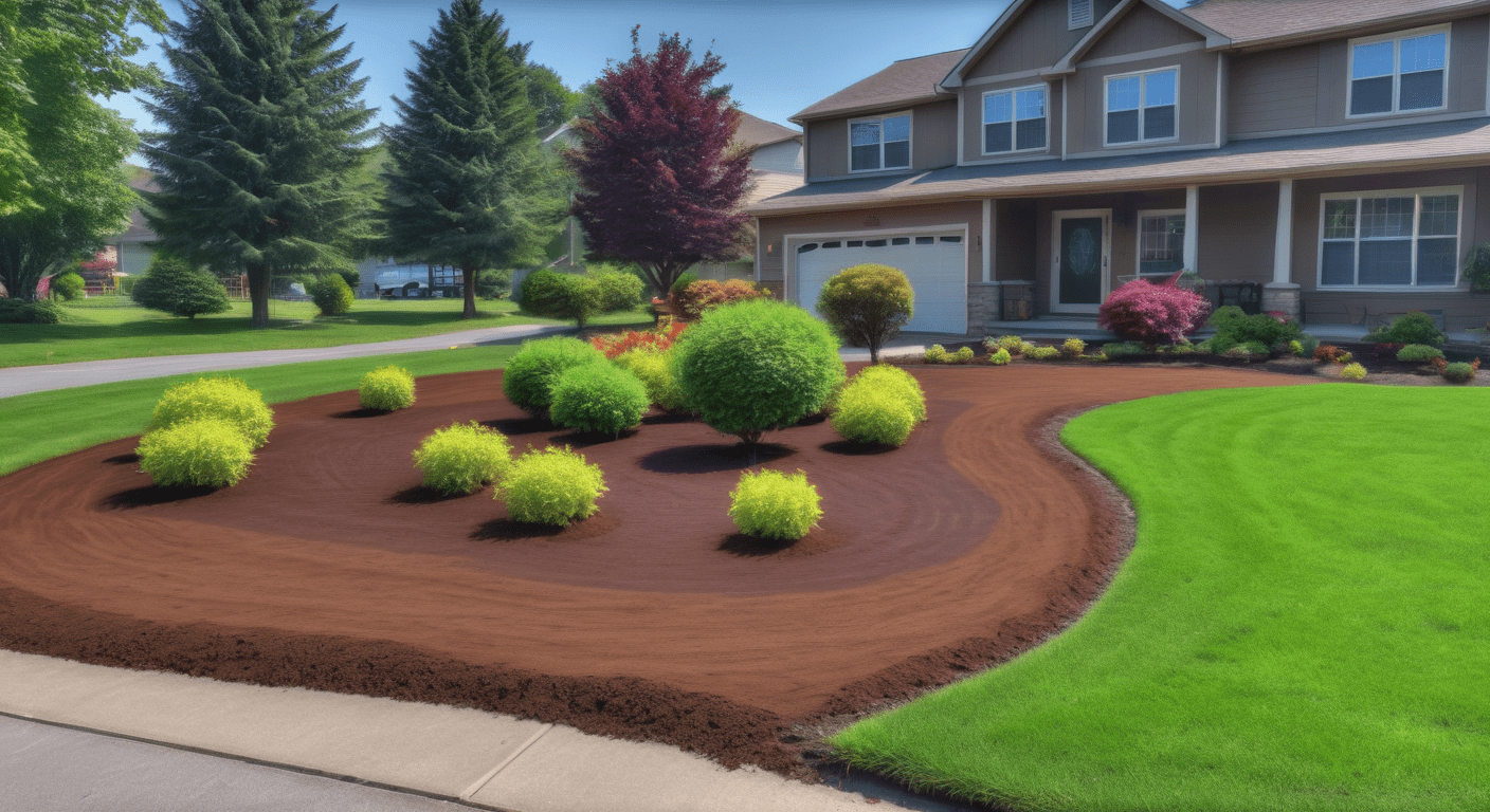 Calgary Mulch Installation Services